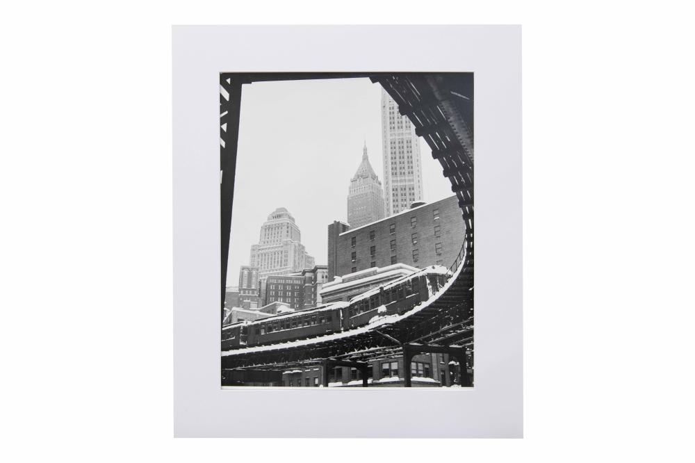 Benn Mitchell | Third Avenue El Subway Curve (1947) | MutualArt