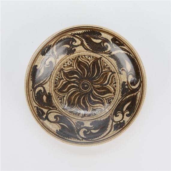 Robert Jacobsen | Thai Kalong Solar Disk Stoneware Dish (16) | MutualArt