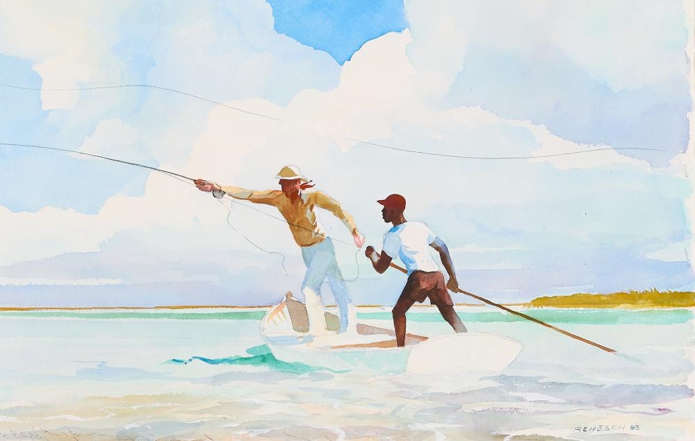 Chet Reneson | Fishing (1993) | MutualArt