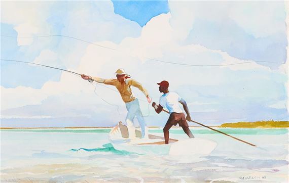 Chet Reneson | Fishing (1993) | MutualArt