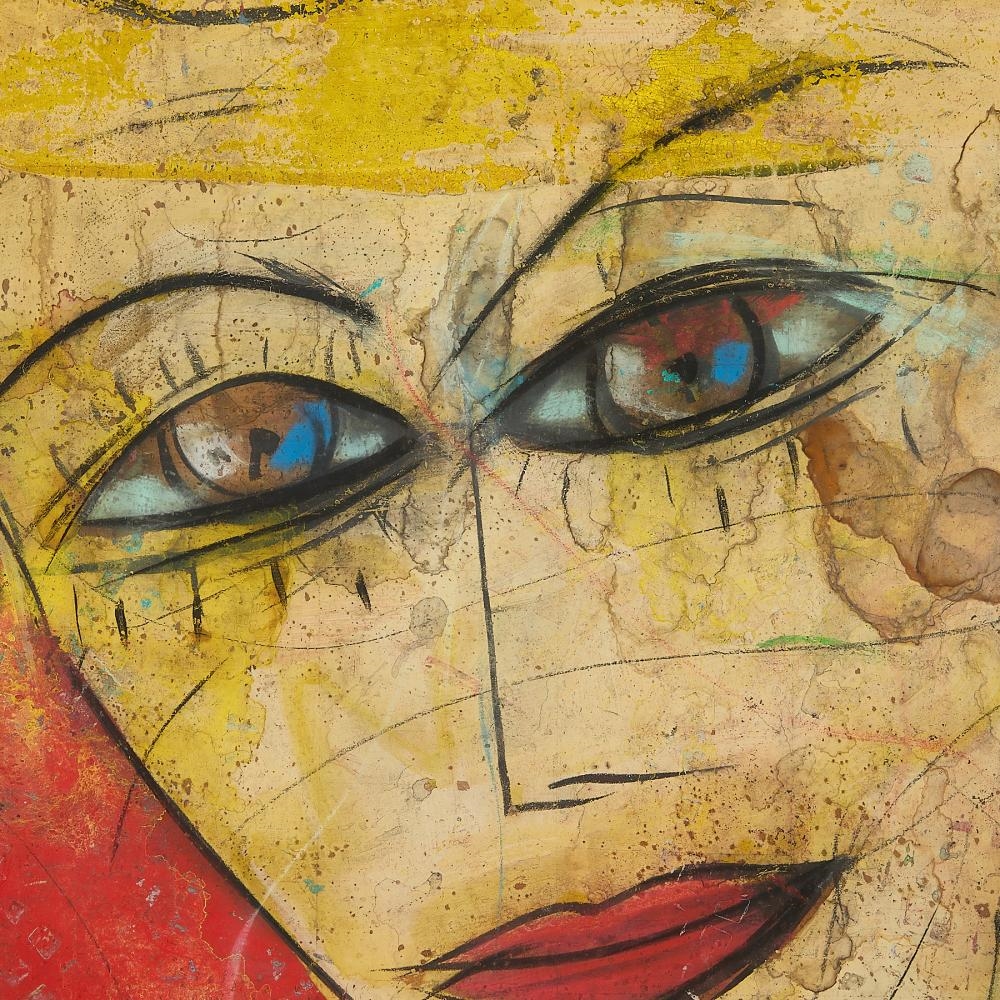Jamali | Figural Painting & Signed Book (2003) | MutualArt