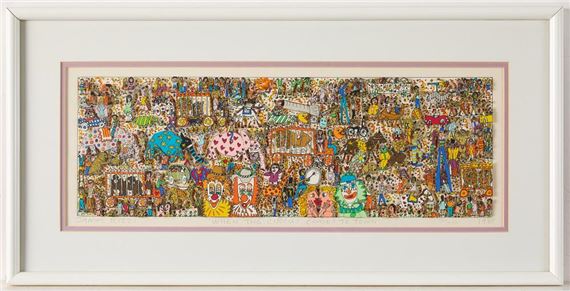 James Rizzi | When the Circus Comes (1988) | MutualArt