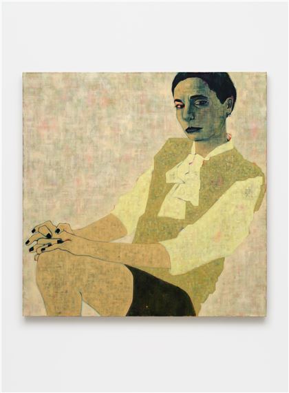 Sara Berman | Pink Eye (2023) | MutualArt