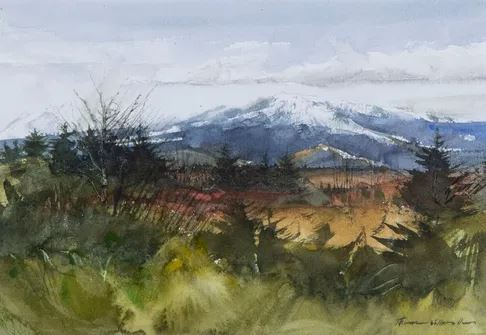 Thomas William Jones | MOUNTAIN LANDSCAPE | MutualArt