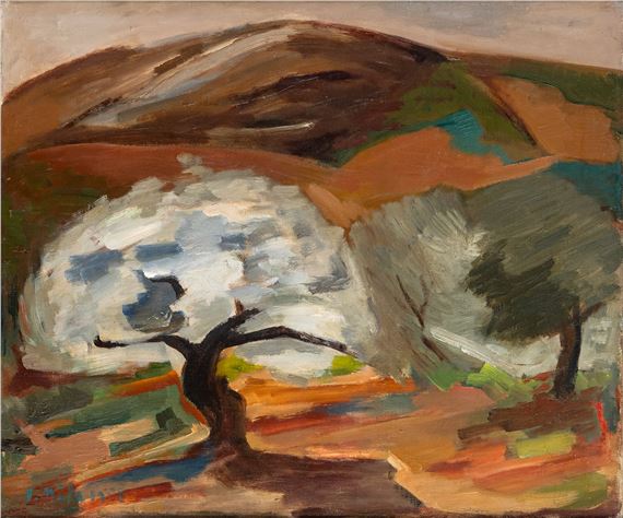 Yannis Mitarakis | Olive trees (1958) | MutualArt
