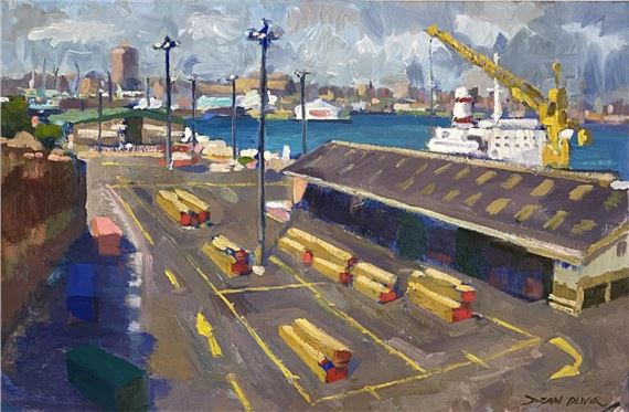 Dean Oliver | Darling Harbour Wharves 1997 (1997) | MutualArt