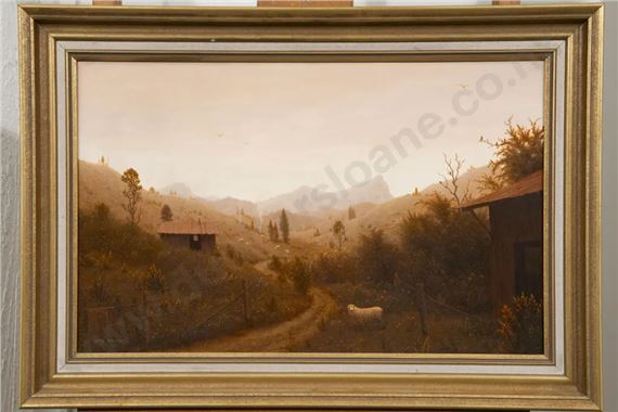Hans Brutsch | Mt Crusader in the Motueka Valley | MutualArt