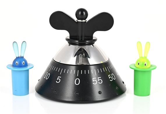 Michael Graves | Alessi kitchen timer by Michael Graves, mirror polished stainless steel with ...
