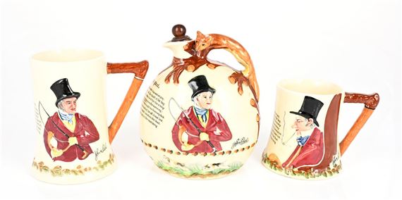 DeVon Stanfield | Three Crown Devon Fielding's porcelain 'John Peel ...