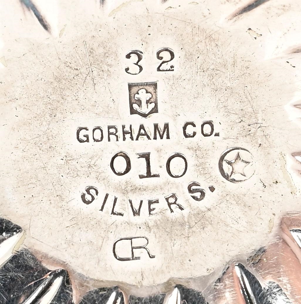 Gorham Company | American sterling silver fluted table lighter, Gorham ...