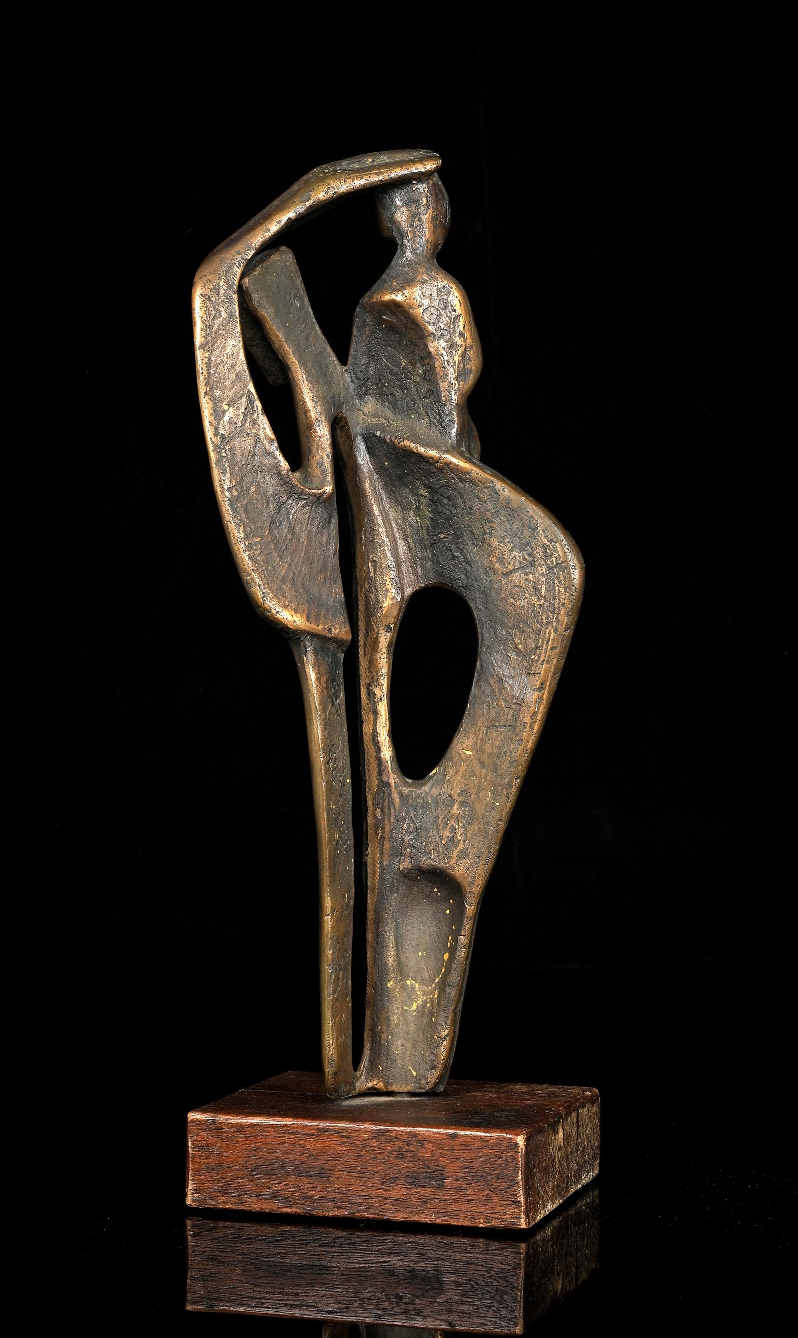 Michael Fleischer | Michael Fleischer (South Africa, 1915 - 1991), Father with Child on His Back ...