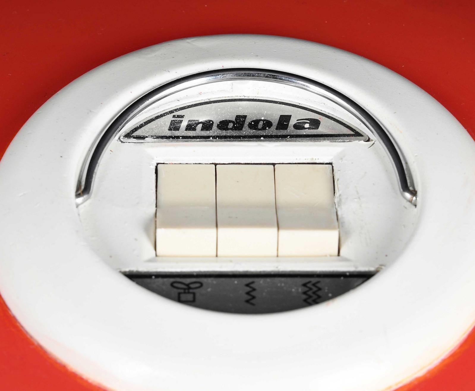 sWitches | Mid-century Dutch Louis Kalff red and white Indola Itho FS-7 ...
