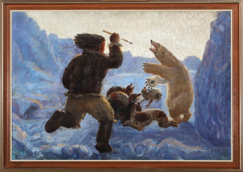 Harald Moltke | Maisainguark from Thule | MutualArt