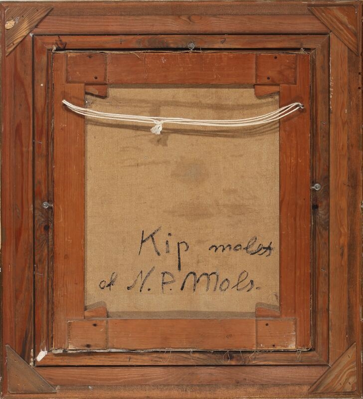 Niels Pedersen Mols | Portrait of the artist's daughter Kip Agnete Mols ...