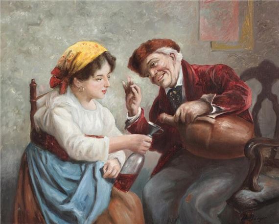 Emilio Fossati | Wien maker and girl | MutualArt
