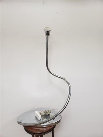 Gucci | Gucci chrome table lamp | MutualArt