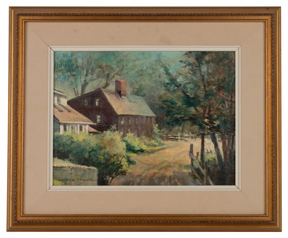 Ward Palmer Mann | Landscape with Tavern (1995) | MutualArt