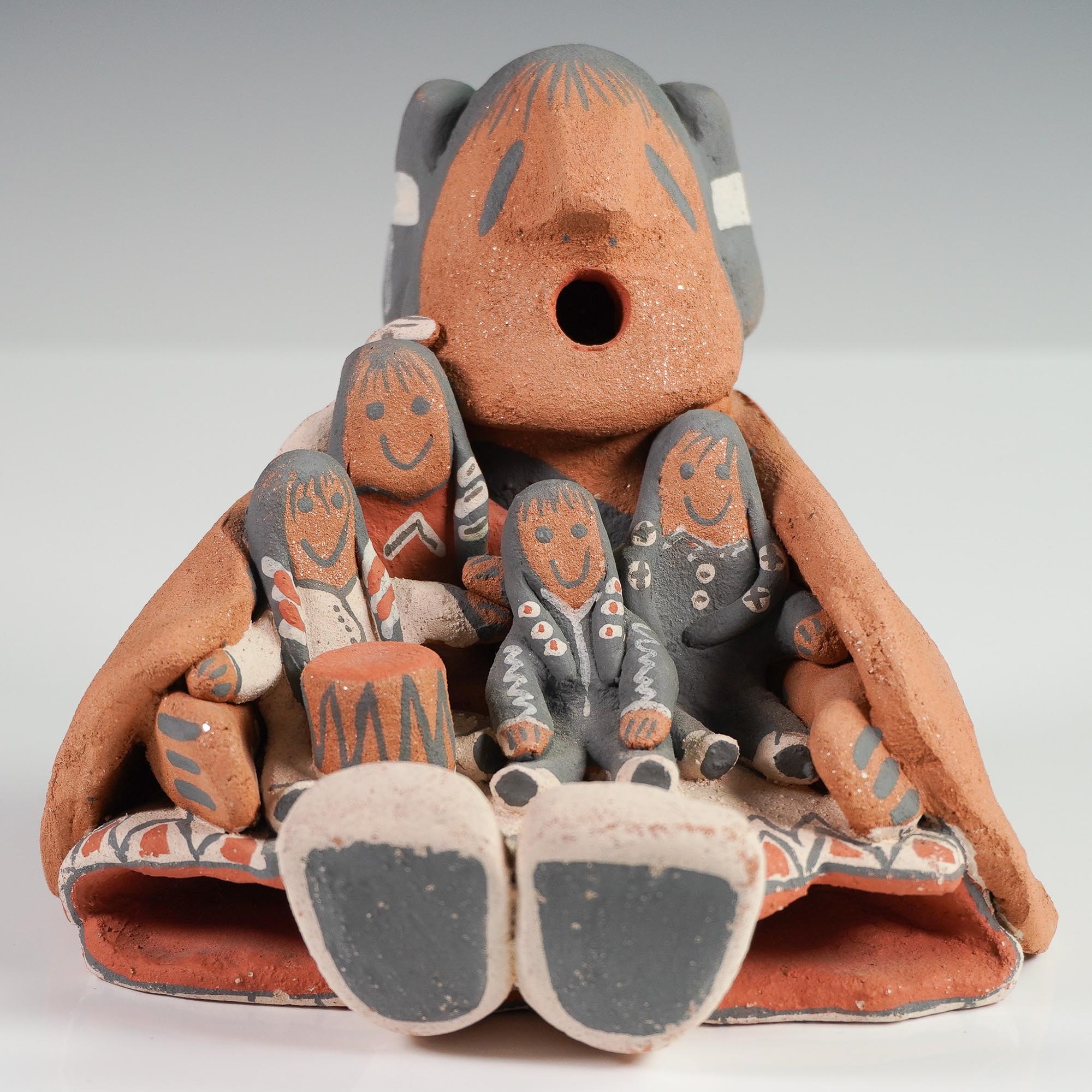 Geraldine Lujan | Geraldine Lujan Pueblo Storyteller Figurine (Circa ...