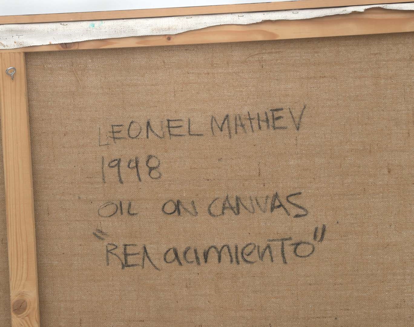 Leonel Matheu | Renacimiento | MutualArt
