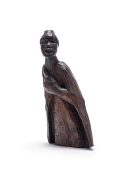 Michael Gagashe Zondi | Woman with Shroud | MutualArt