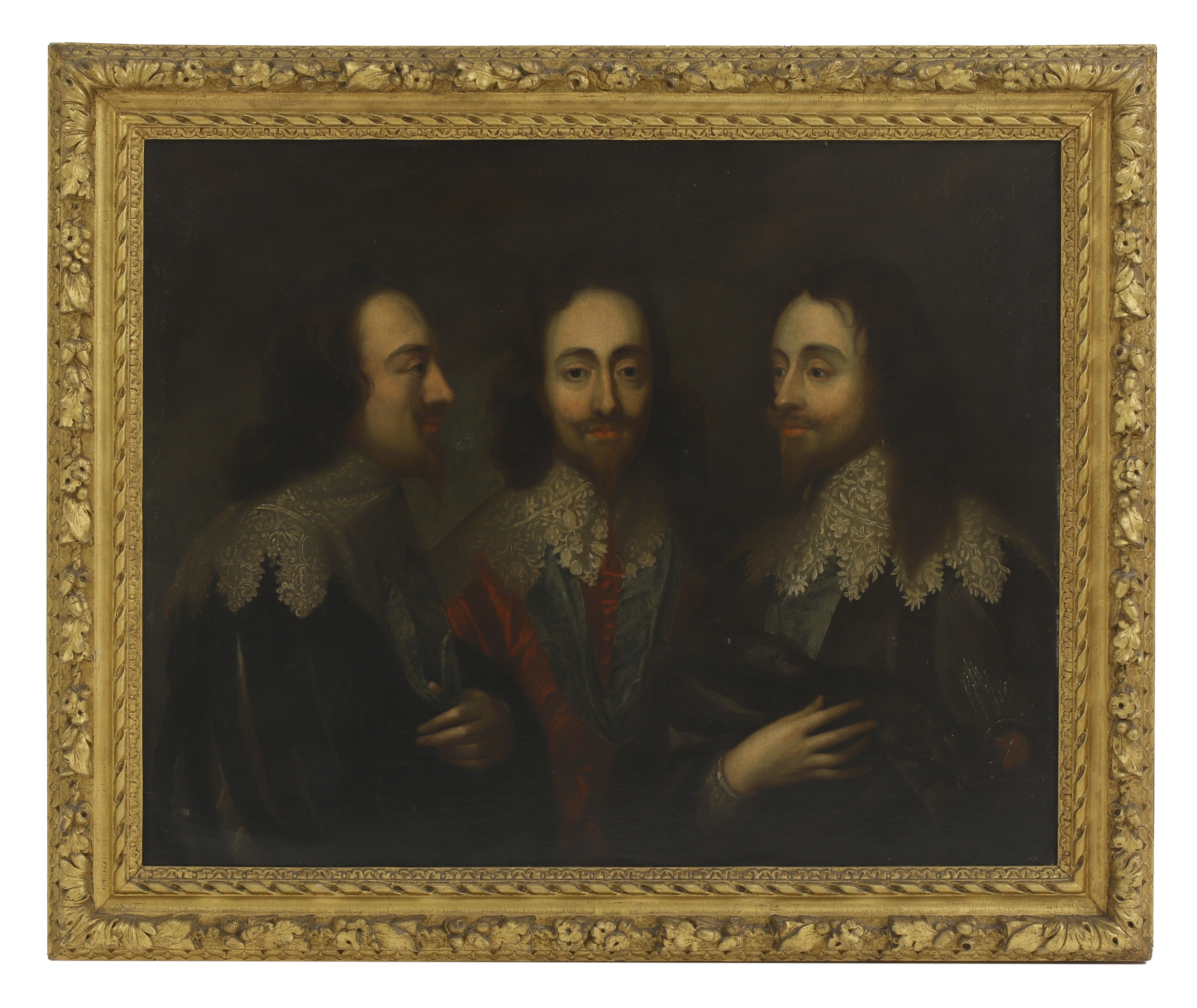 Anthony van Dyck | Triple portrait of King Charles I | MutualArt