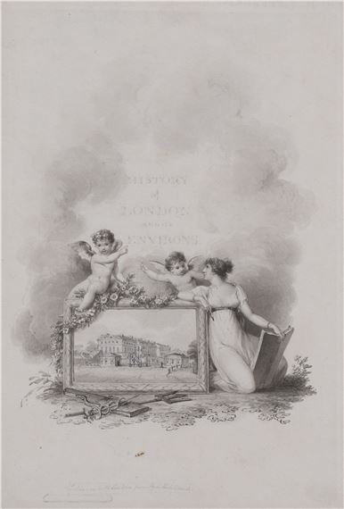 Richard Corbould | Vignette of Hyde Park Corner | MutualArt