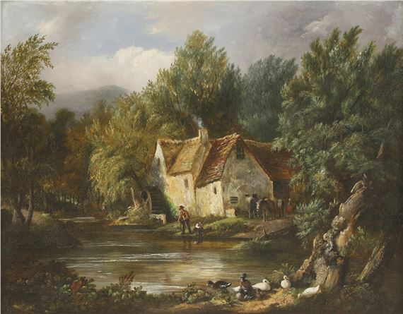 William Fowler | Ashford Mill (1847) | MutualArt