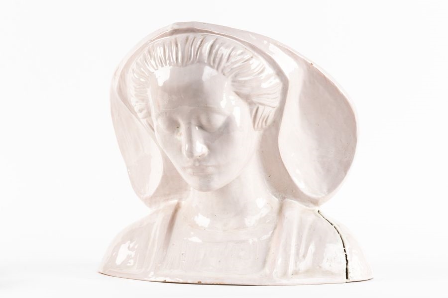 George Francis Reiss | Bust of a young woman from Goëlo Rare ...