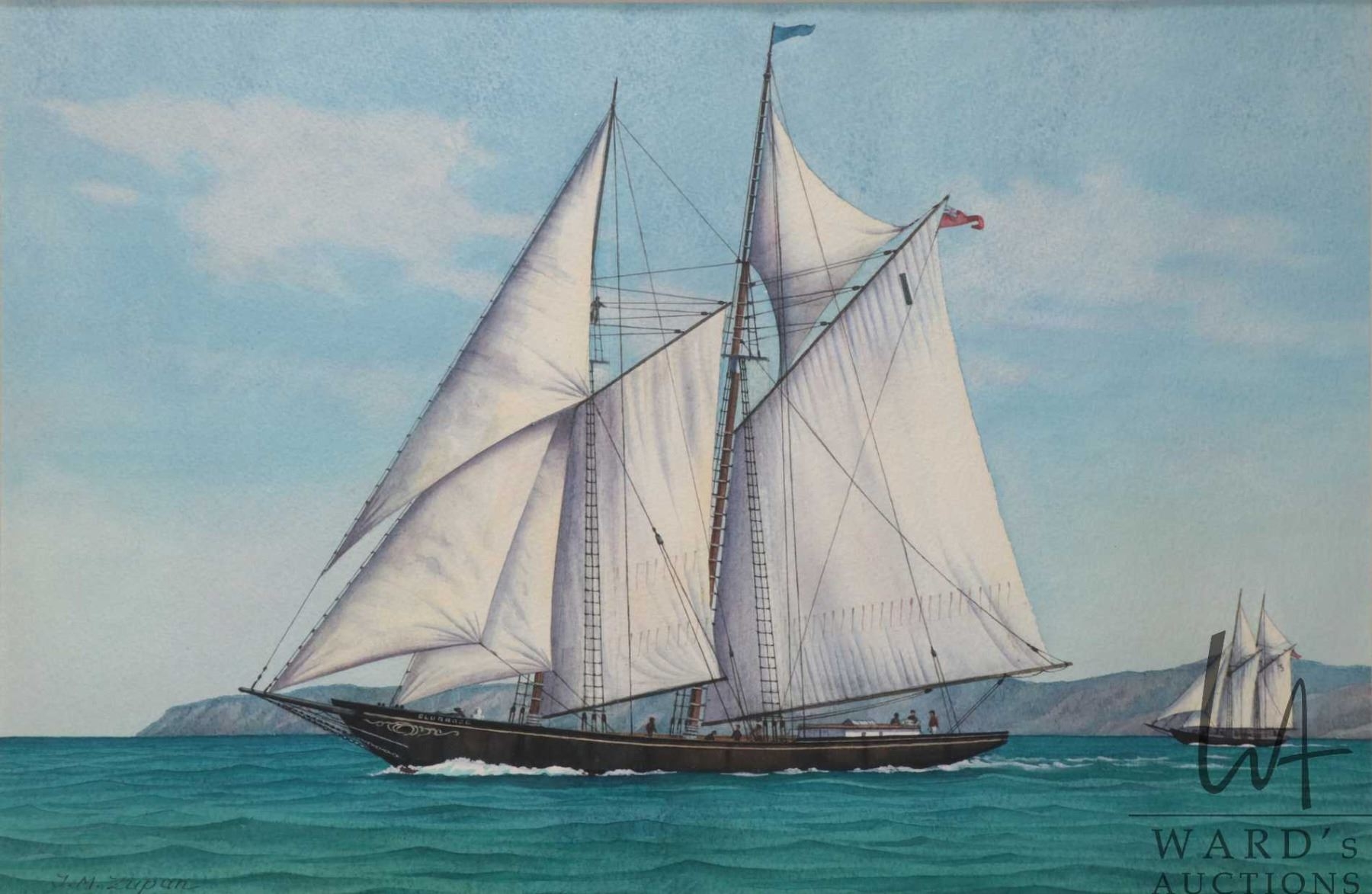 John Zupan | Canadian Schooner, Blue Nose | MutualArt