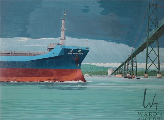 John Zupan | The tanker ship Star Hong Kong | MutualArt