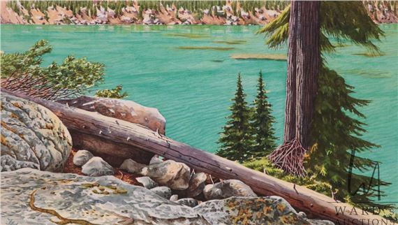 John Zupan | Lake in North Cascades | MutualArt