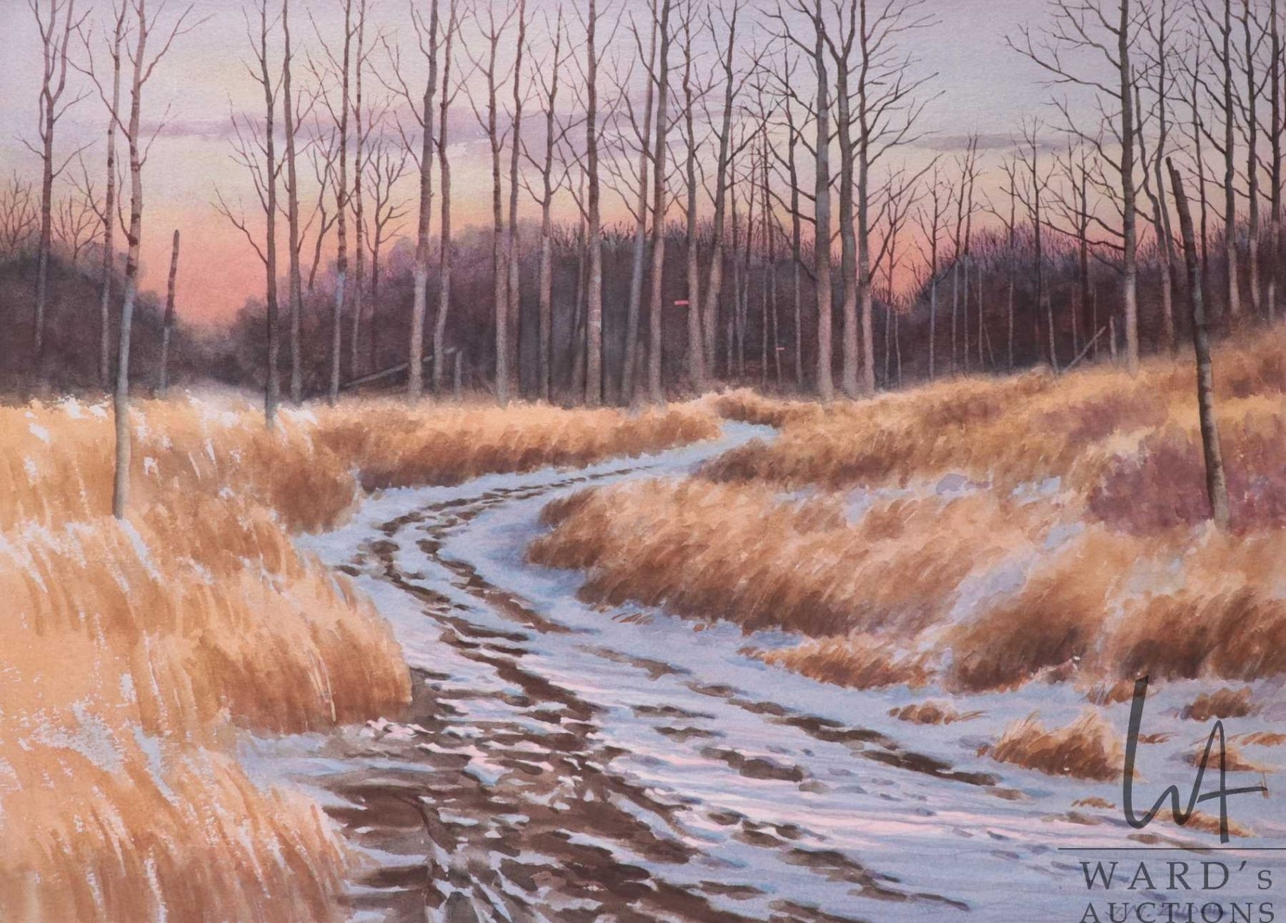 John Zupan | First Smow on Shirley Lake Trail | MutualArt