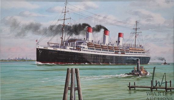 John Zupan | The Cap Arcona Ocean Liner | MutualArt
