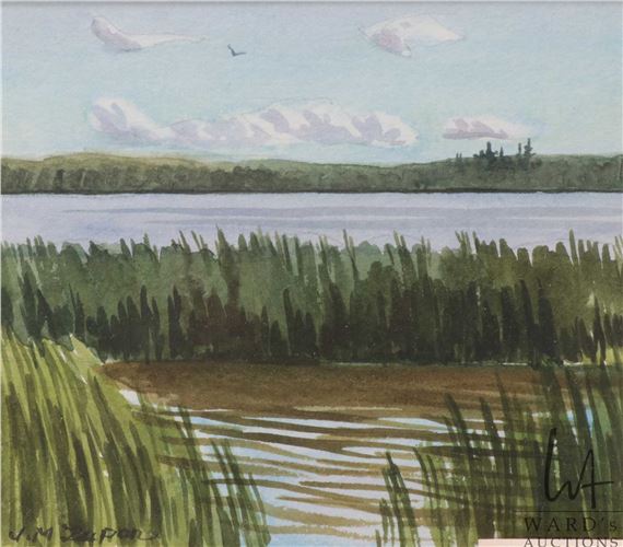 John Zupan | Afternoon at Tawayik Lake | MutualArt
