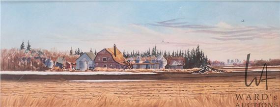 John Zupan | Abandoned Farm at Namao | MutualArt