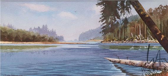 John Zupan | A lake scene | MutualArt