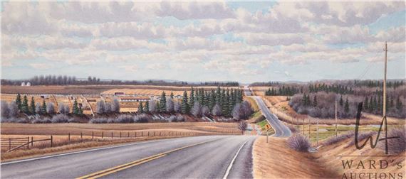 John Zupan | Road to Gibbons | MutualArt