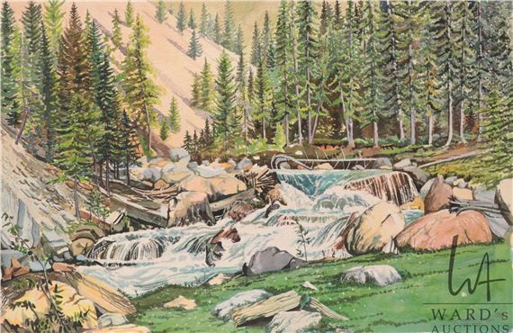 John Zupan | Hooddo Creek (1972) | MutualArt