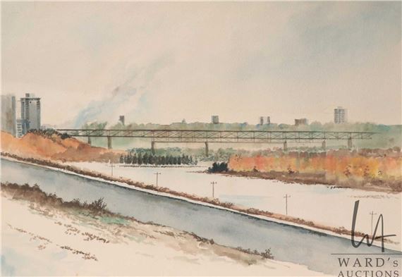 John Zupan | The high level bridge | MutualArt