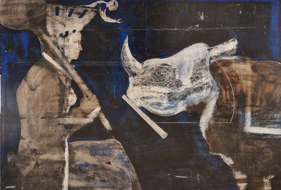 Carlo Berté | The gardener's first nonsense (1974) | MutualArt
