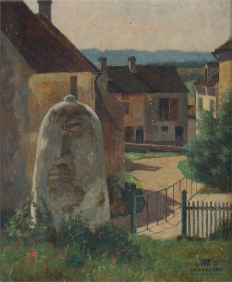 Frédéric Wenz | Village view | MutualArt