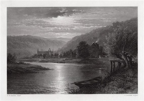 Benjamin Williams Leader | Benjamin Williams Leader Tintern Abbey ...