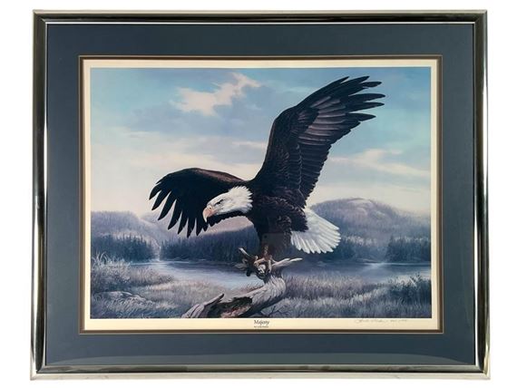 Linda Picker | Linda Picken Signed & Framed Print MAJESTY | MutualArt