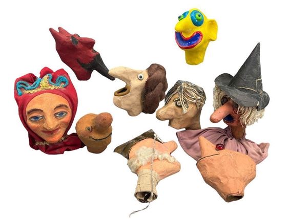 Greg Dawson | A group of nine finger puppets (13) | MutualArt
