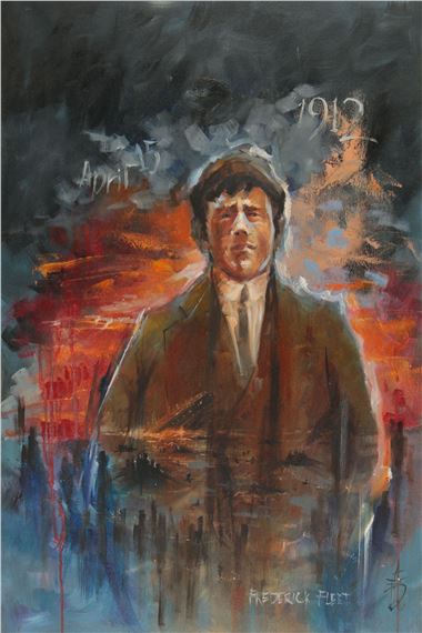 Alan F. Davison | FREDERICK FLEET 1912 TITANIC | MutualArt