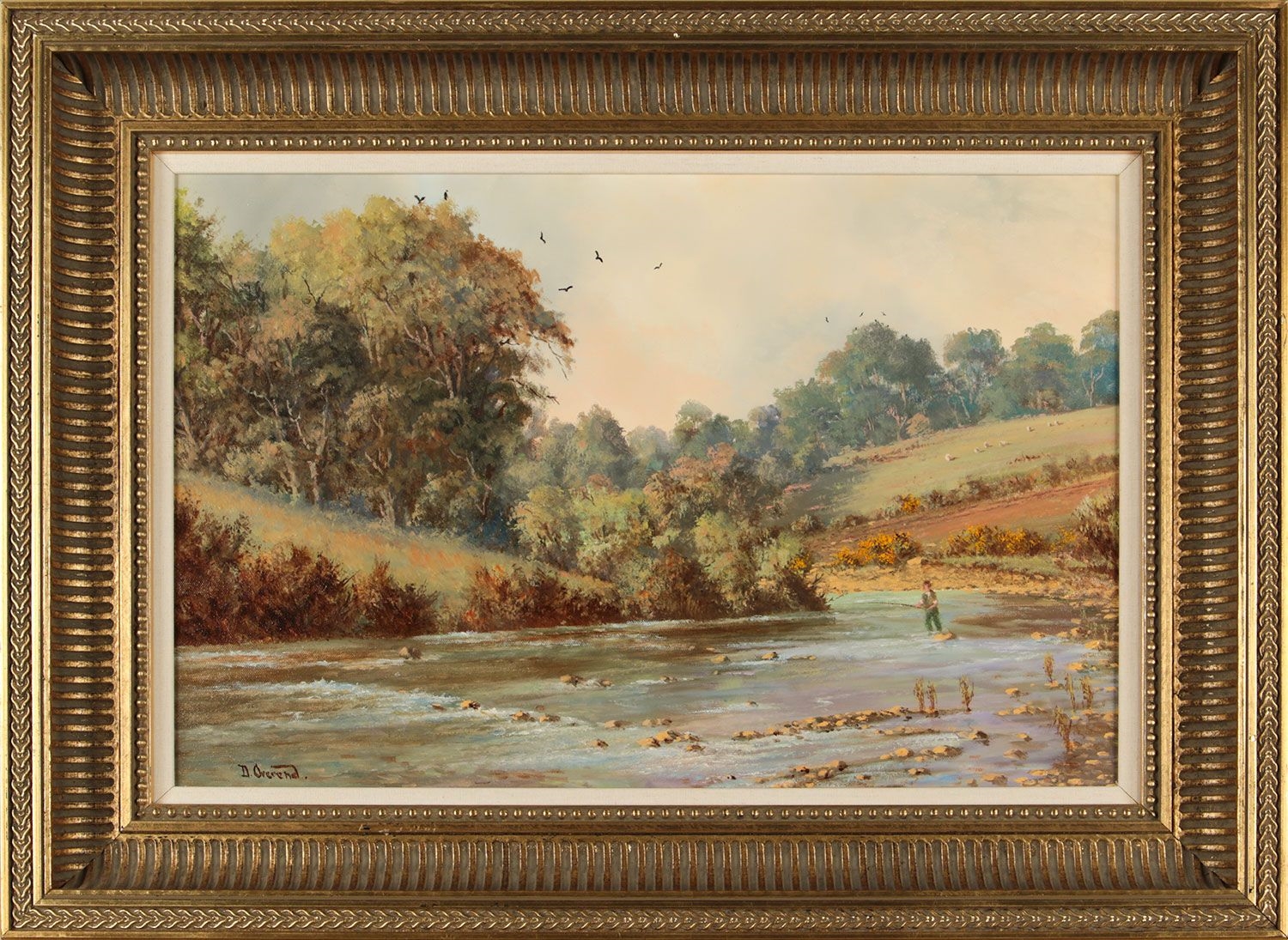 David Overend | THE NECK OF THE BOATHOLE RIVER GLENELLY | MutualArt