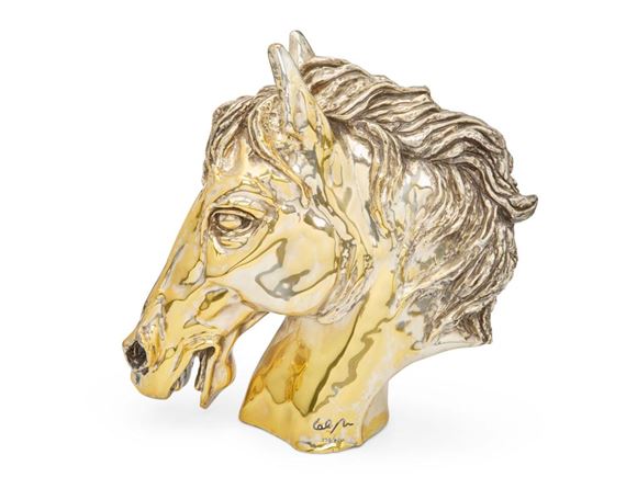 Ricardo del Río | Horsehead sculpture for D'Argenta | MutualArt