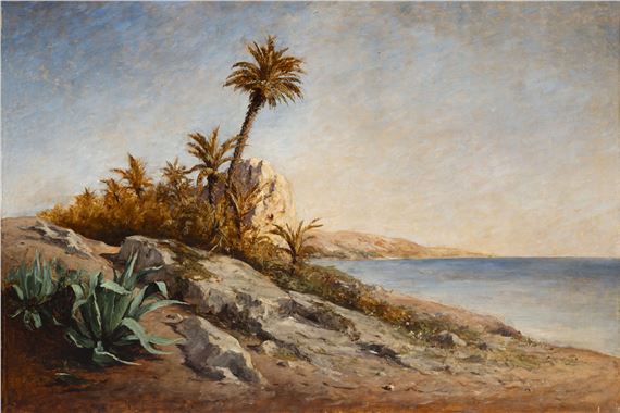 Nathaniel Hone the Younger | Mediterranean Coastal Scene (2024) | MutualArt