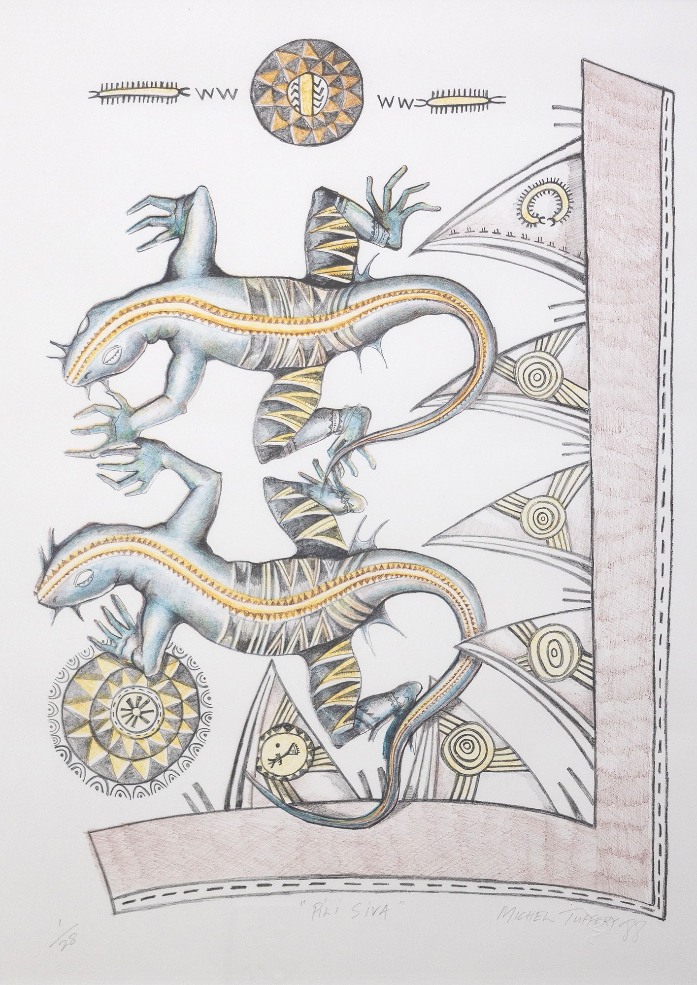 Michel Tuffery | Pili Siva (98) | MutualArt