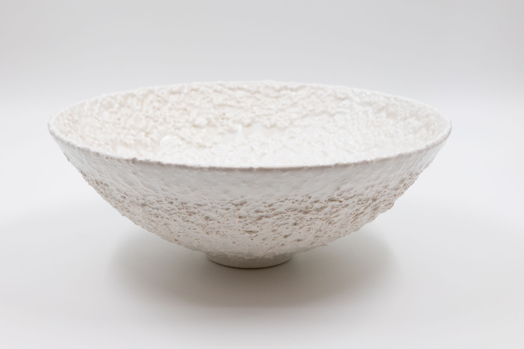John Parker | John Parker Large ceramic bowl with a thick and textured ...